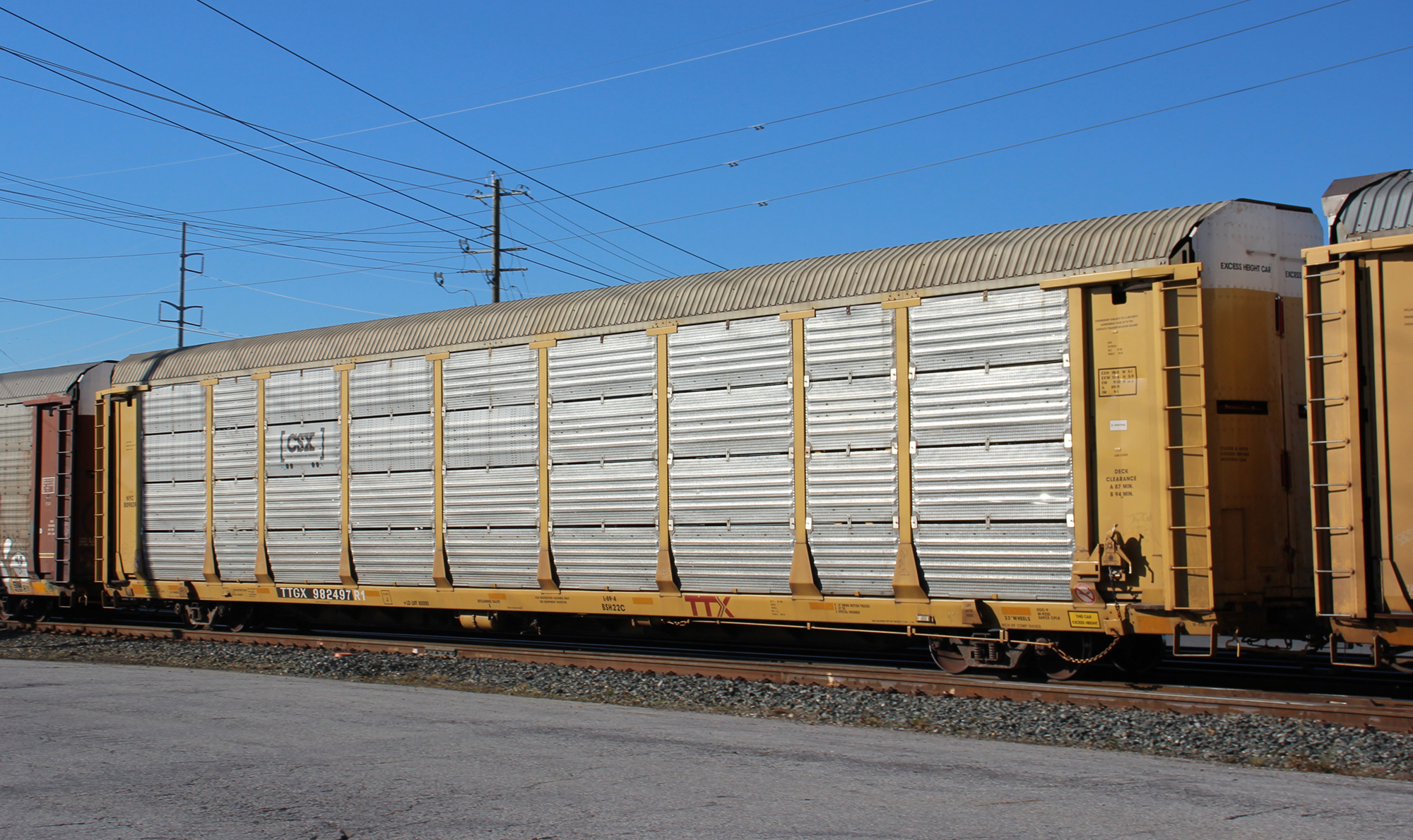 TTGX 982497-Rack class ML2L | Conrail Photo Archive